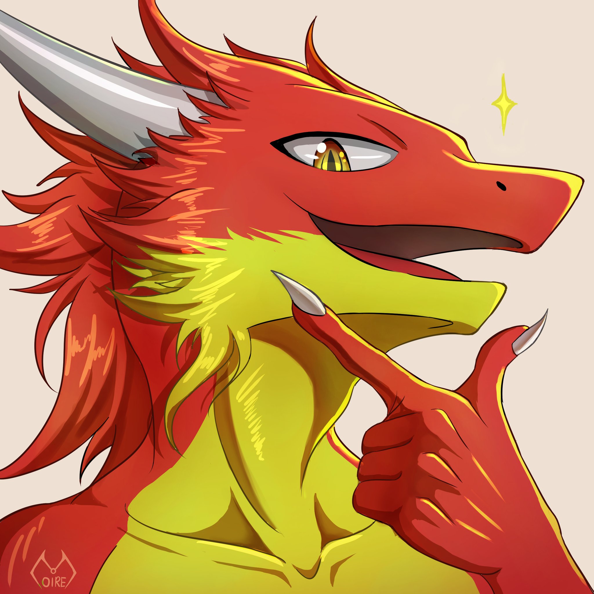 Red Dragon Anthro