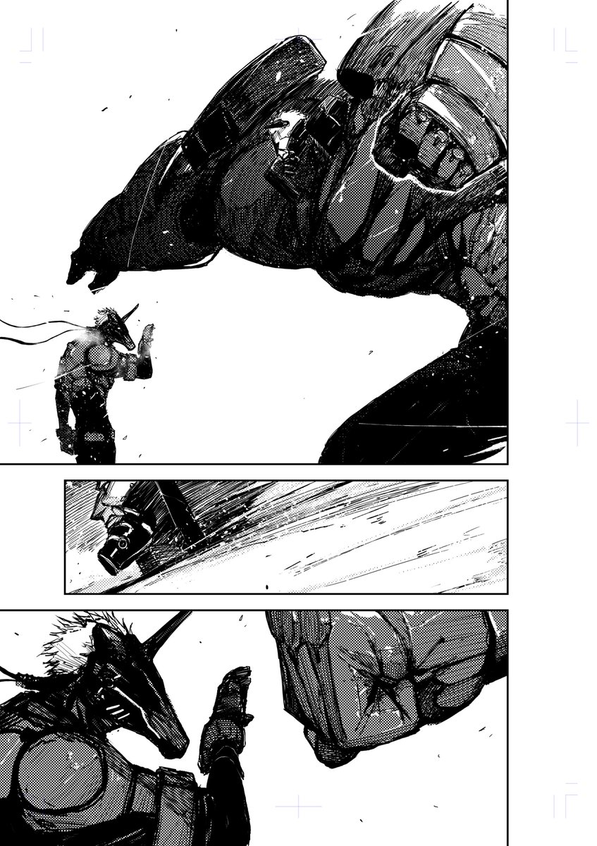 「HEARTGEAR第5話公開中です！！ 今回(と次回)は第3～4話と色々対になるお話なので、良かったらそちらと比べながら」タカキツヨシの漫画