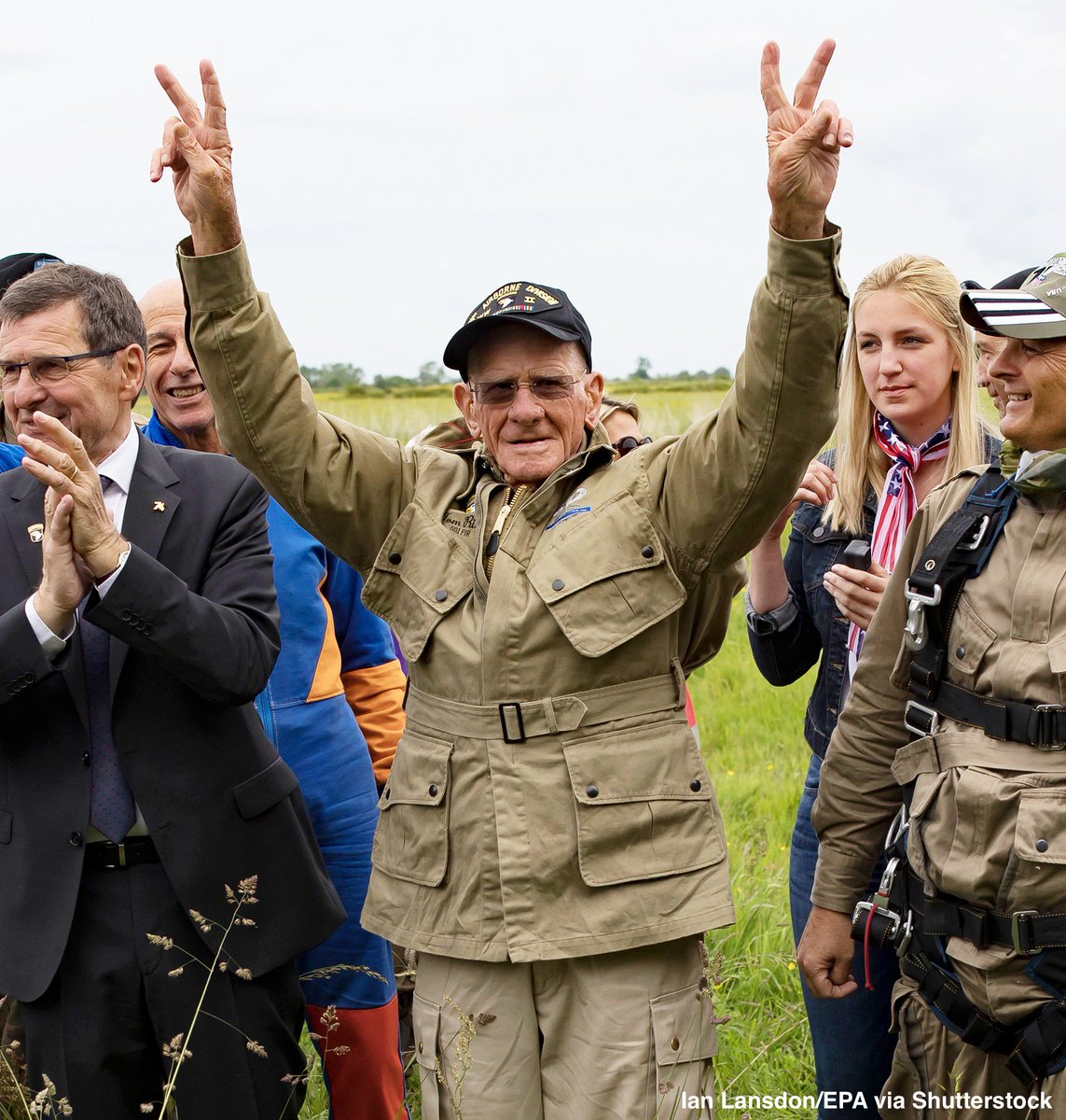 Airborne: U.S. 101st Airborne paratrooper veteran Tom Rice, 97 ...