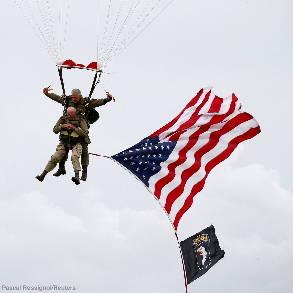 Airborne: U.S. 101st Airborne paratrooper veteran Tom Rice, 97 ...