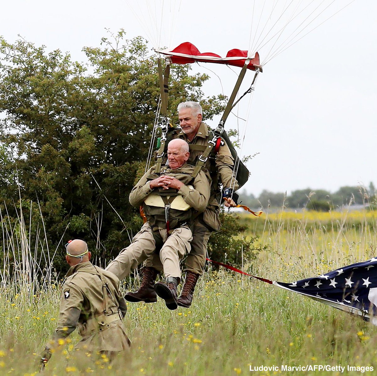 Airborne: U.S. 101st Airborne paratrooper veteran Tom Rice, 97 ...