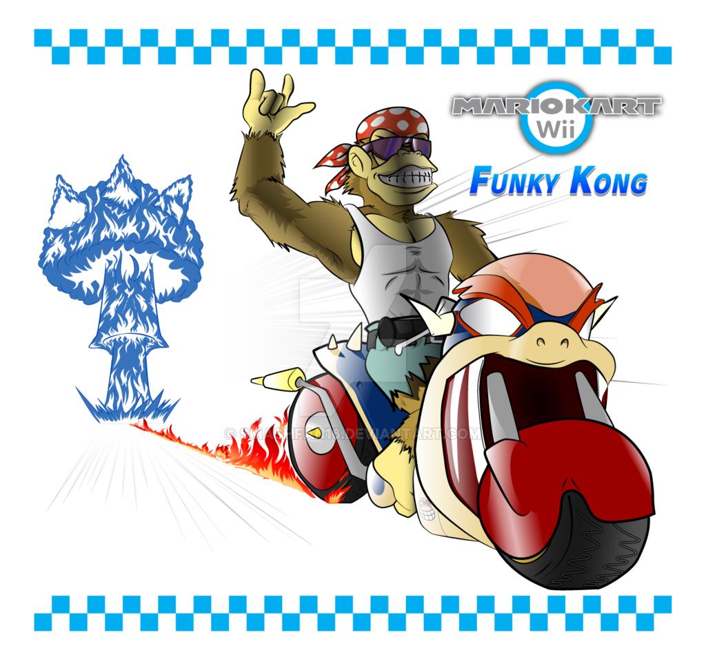 Funky Kong Flame Runner