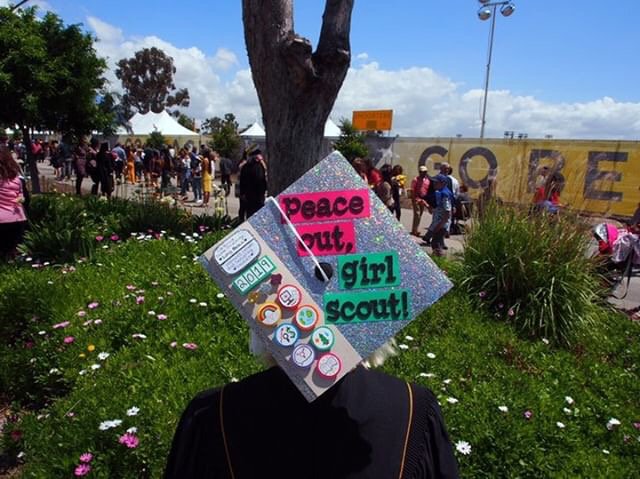 Peace Out Girl Scout