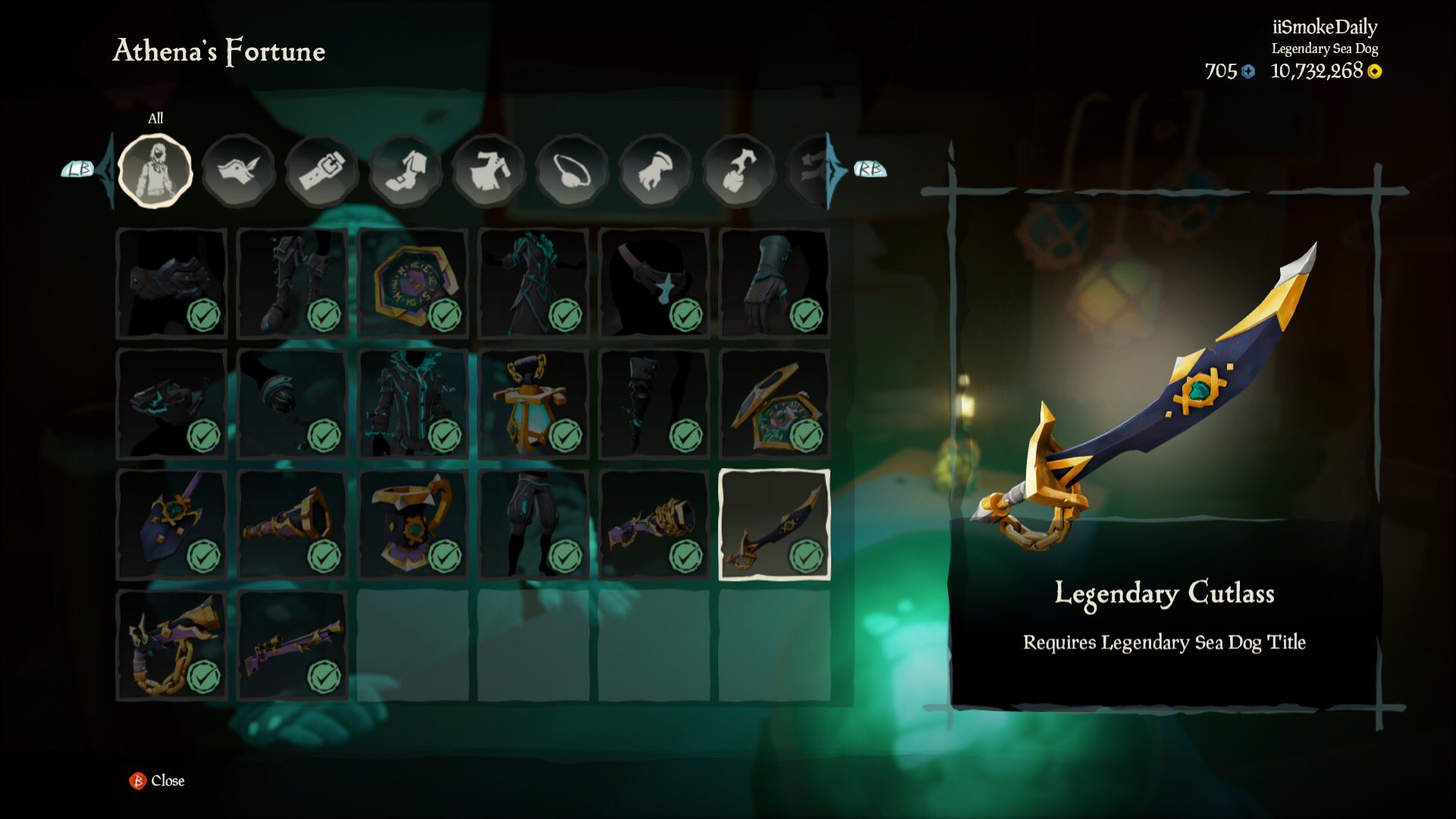 How To Get Legendary Sea Dog Title