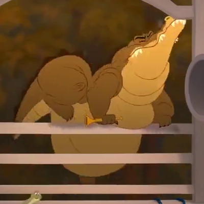 The Princess And The Frog Louis The Alligator