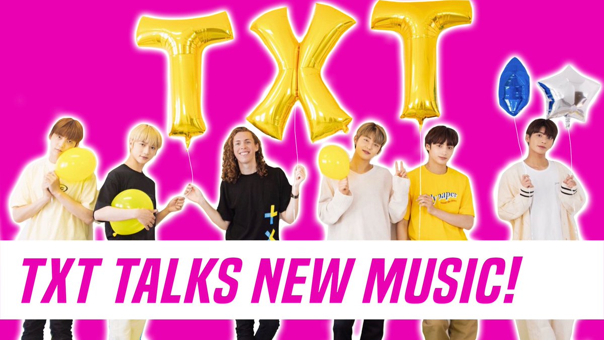 Calling all TXT fans! You're not gonna want to miss this interview with ...