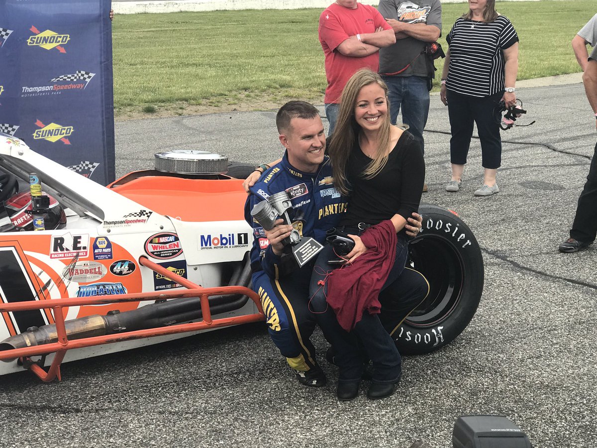 Victory Lane: And now he parks it in Victory Lane 🏁 Ryan Preece WINS ...