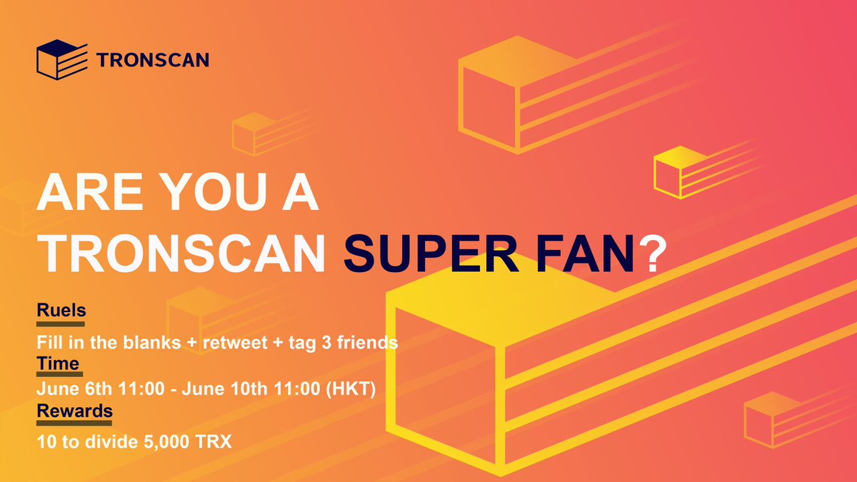 Sha670 on Twitter: "1. What’s #TRONSCAN slogan?: Explore the Tron world 2. How to login # ...