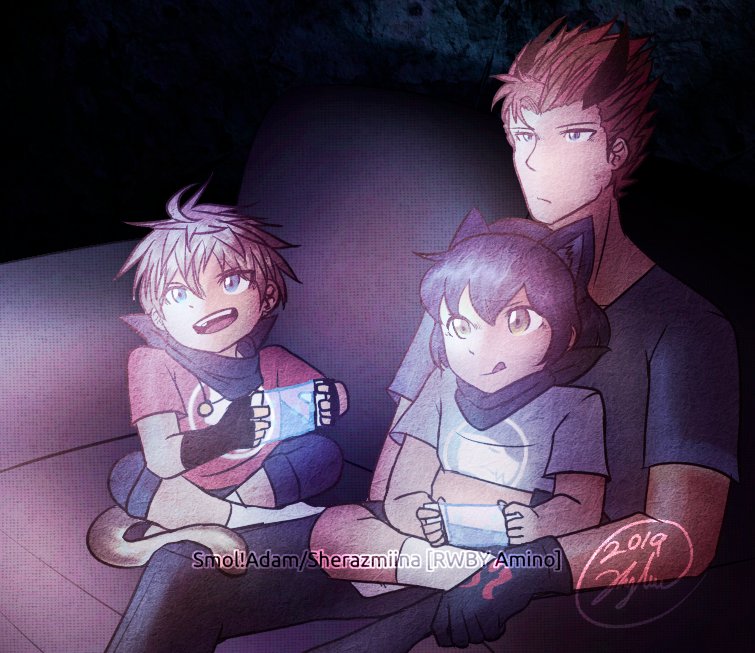 Rwby Blake X Adam