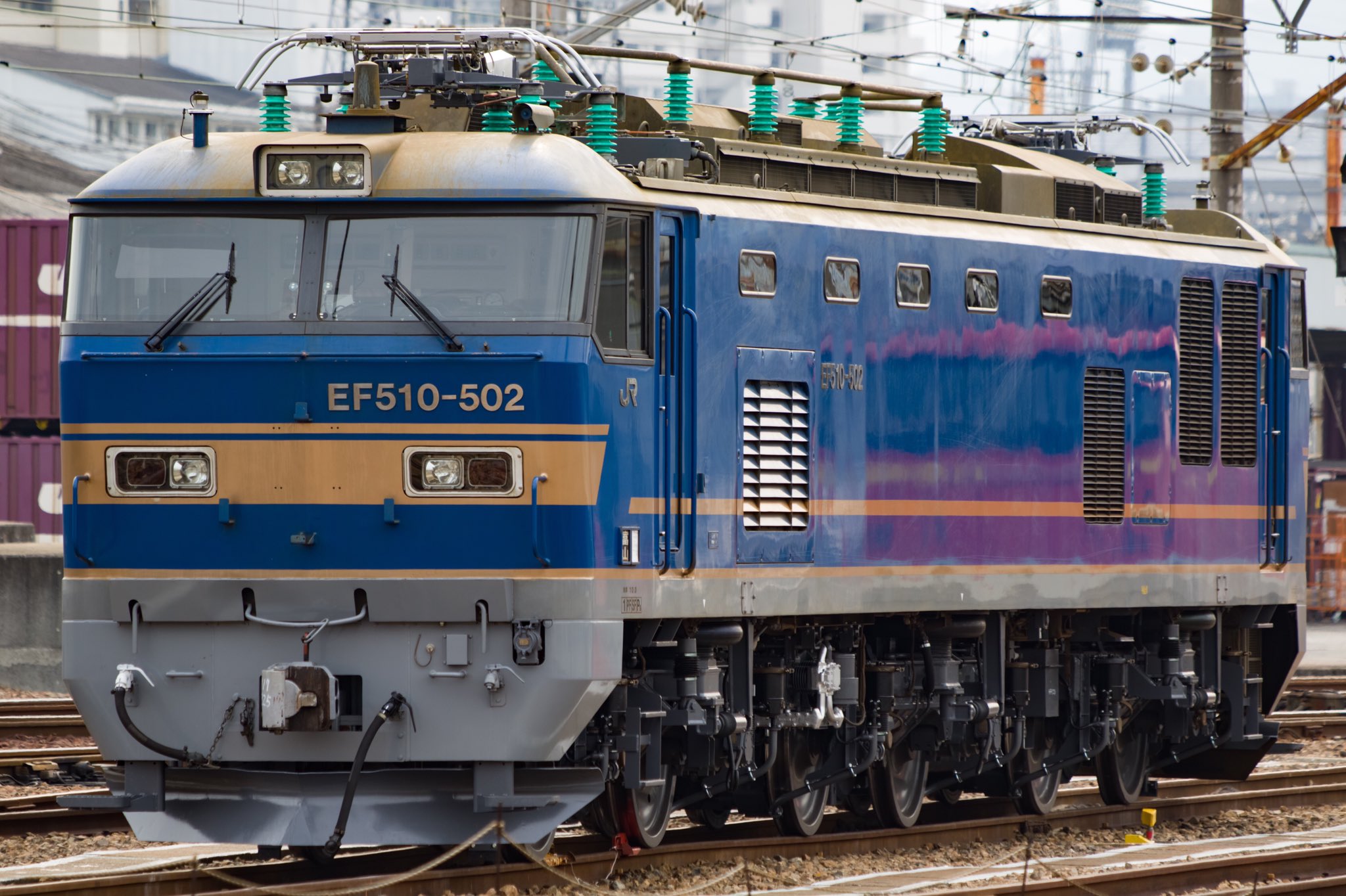 加 賀Ⓜ️Photo on Twitter: "6/6(木) EF510-502 広島全検出場 天神川にて https://t.co/cAB0wCIp6a" / Twitter