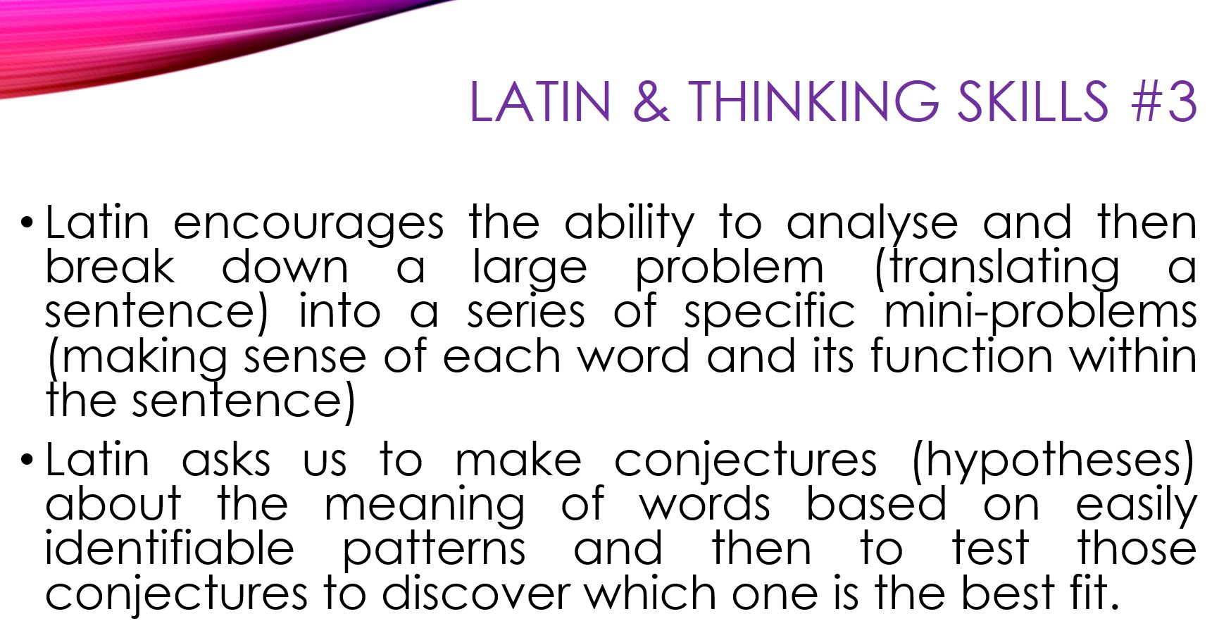 Magister Walker on Twitter: "Latin & thinking skills part 3 # ...