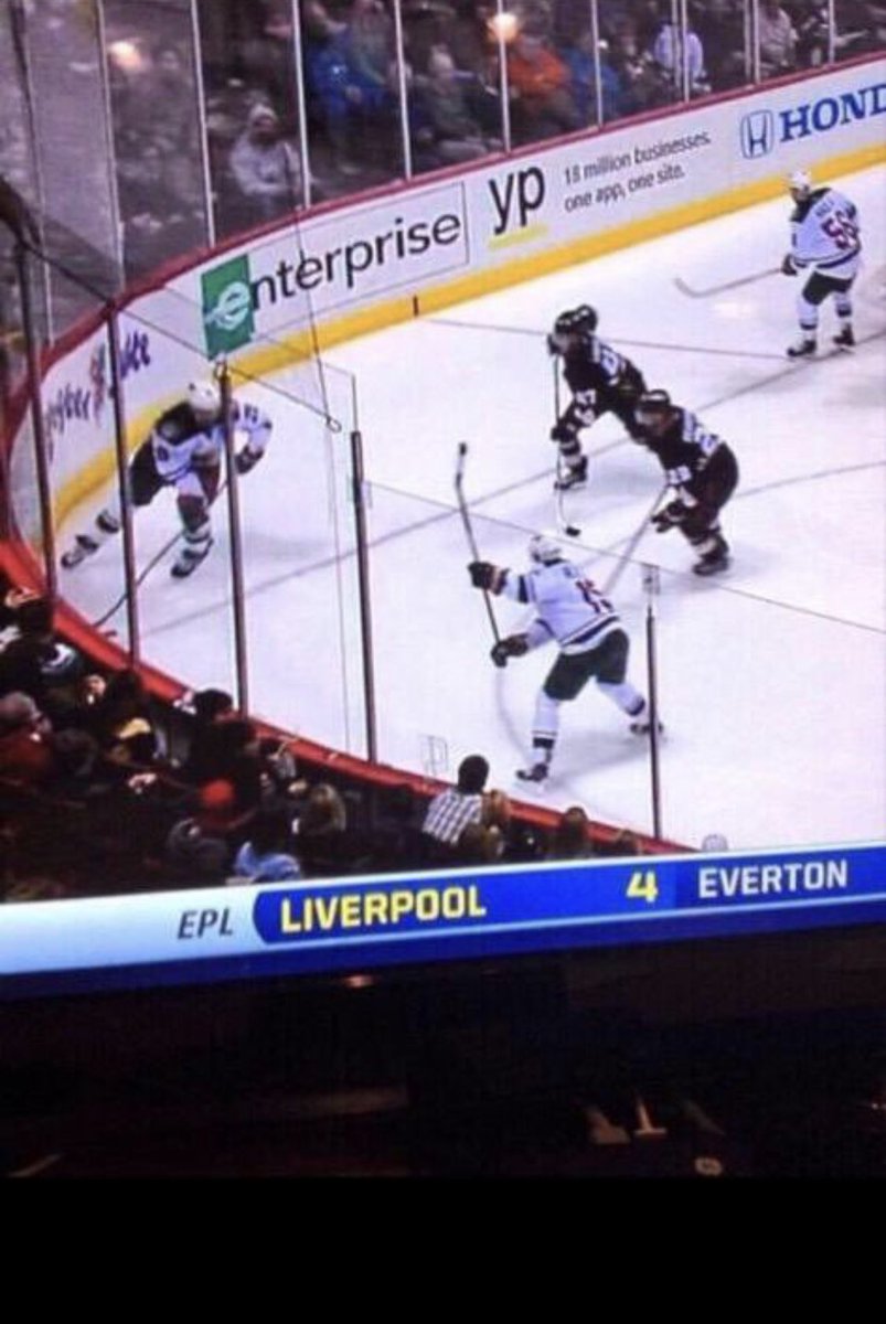 tried my best Dany Heatley impression by taking some clappers from the ...