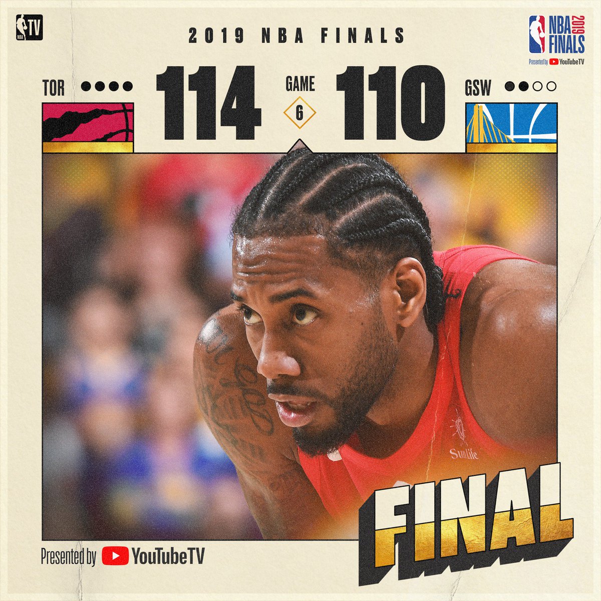 The @Raptors got it done at Oracle & are the 2018-19 NBA Champions! 🏆 ...