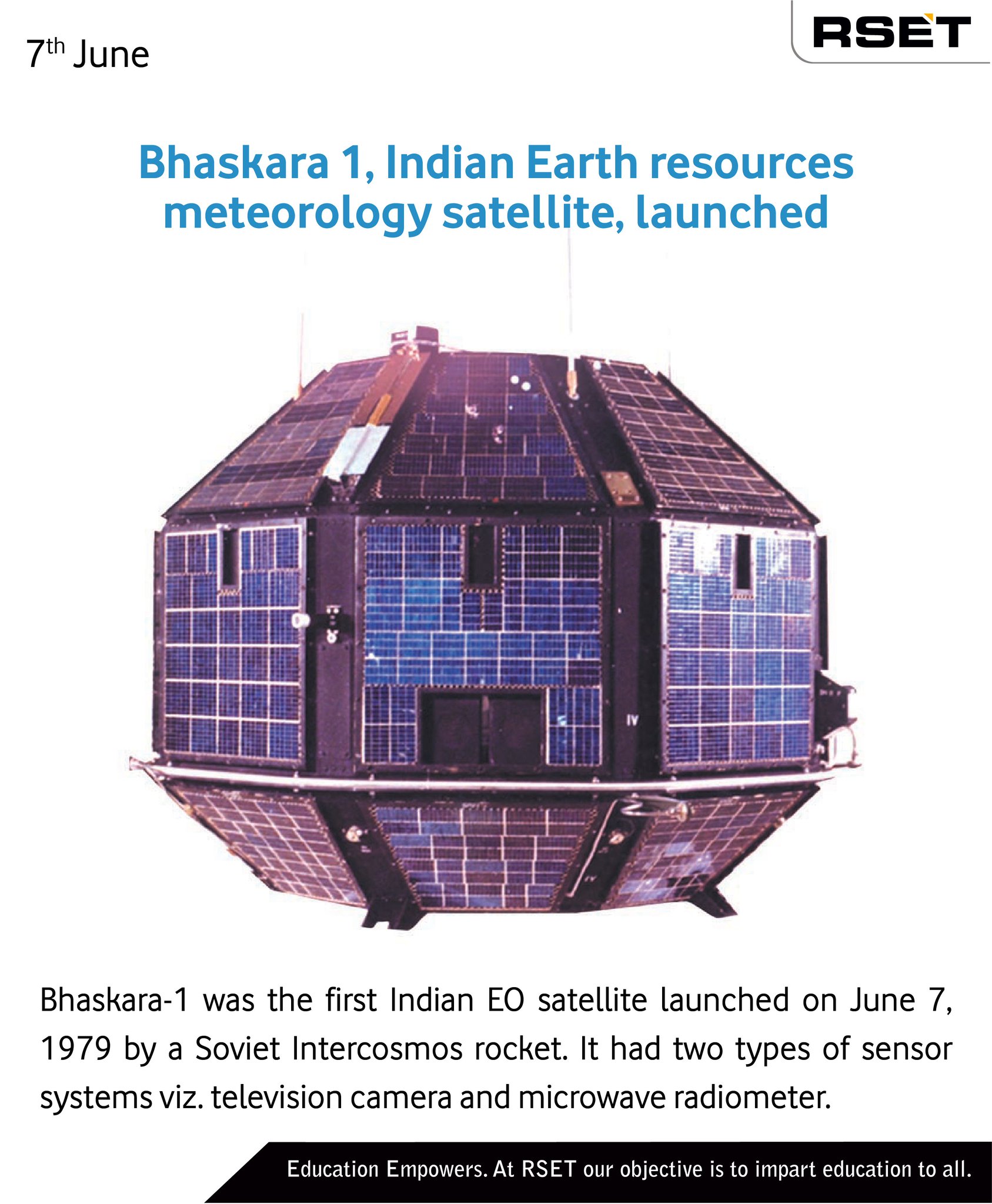 Bhaskara Satellites Purpose