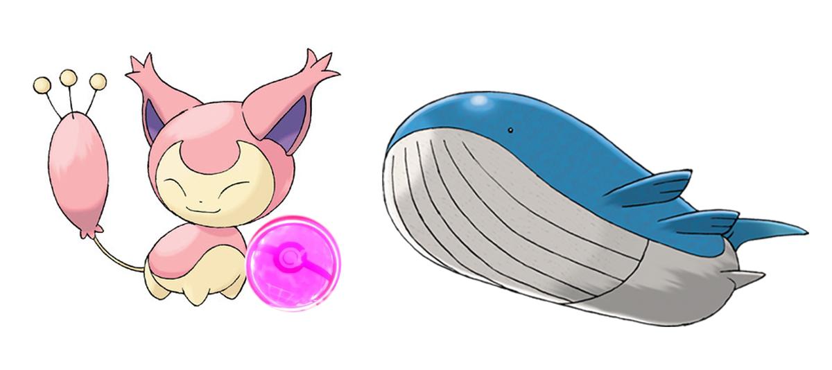 Pokemon Skitty And Wailord