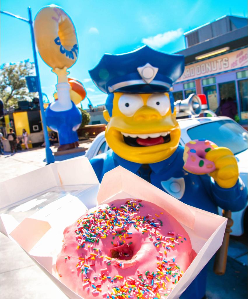Simpsons Donut Universal Studios