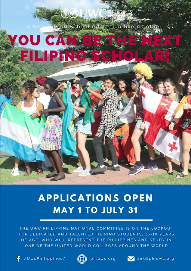 UWC Philippines on Twitter: "CALL FOR APPLICATIONS 🇵🇭 Are you a 16-18 year old Filipino who is ...
