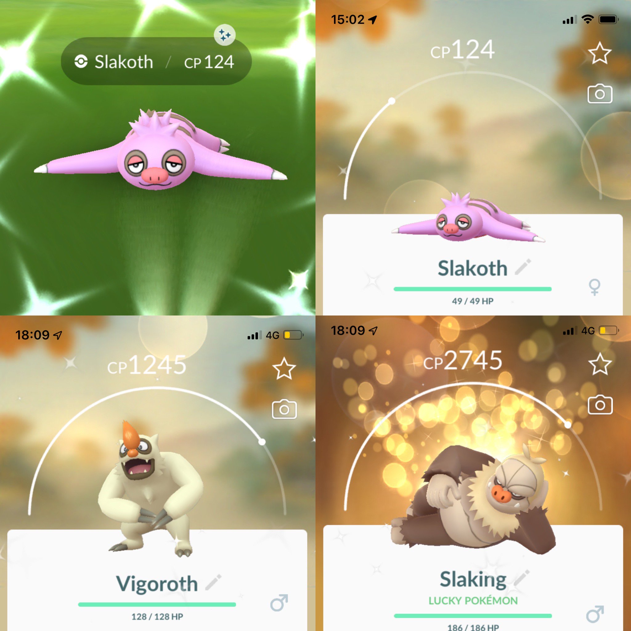Pokemon Slakoth Evolution