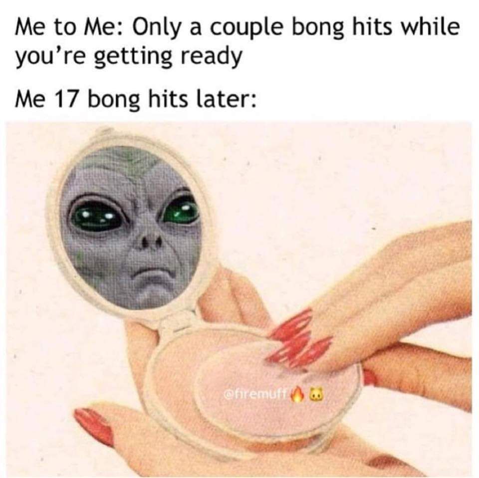 Funny Alien Weed Memes
