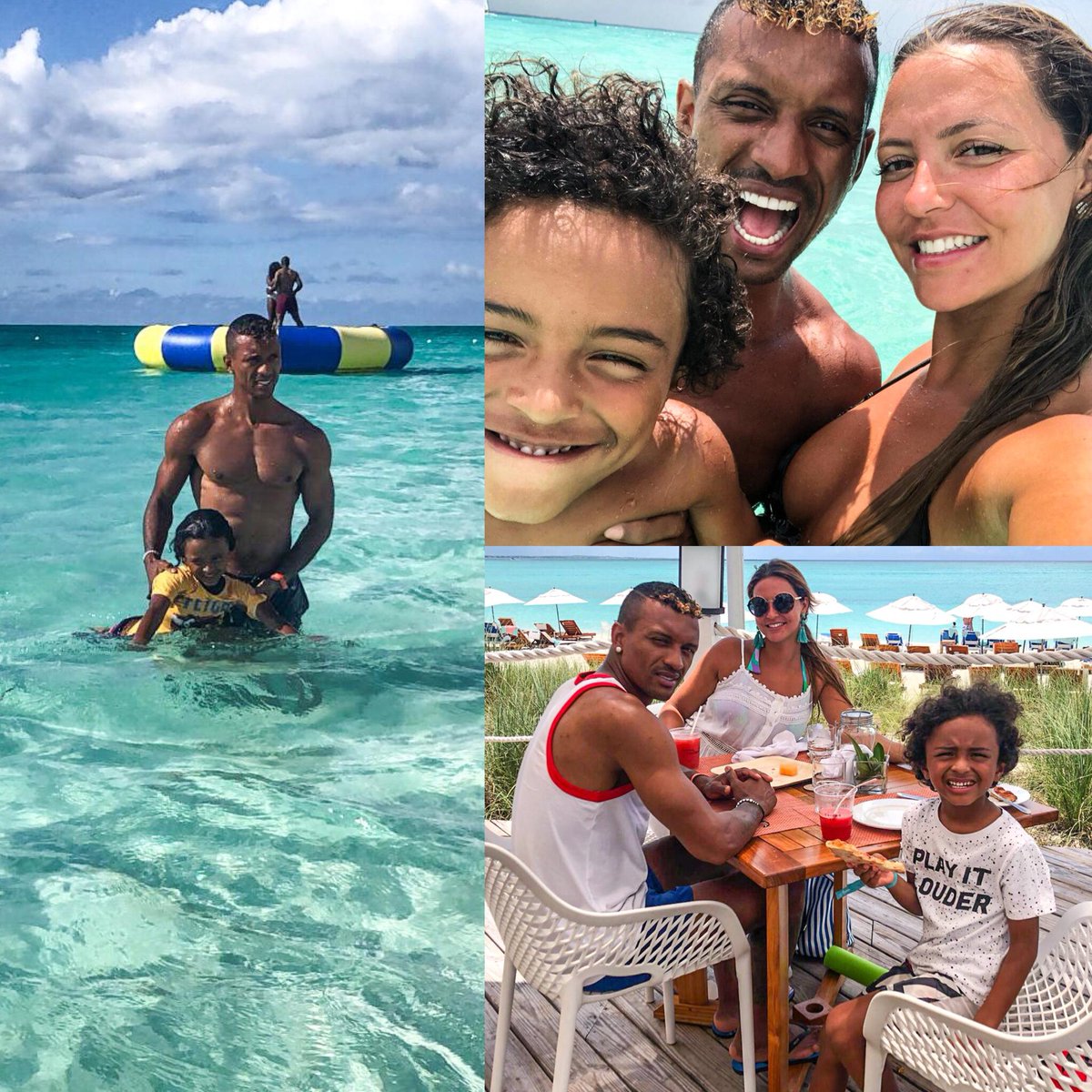 Relax family time ☀🏝🏊🏽‍ Nani @luisnani