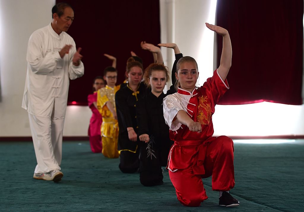 Kung Fu: #Russian teenagers join Kung Fu summer camp to master Chinese ...