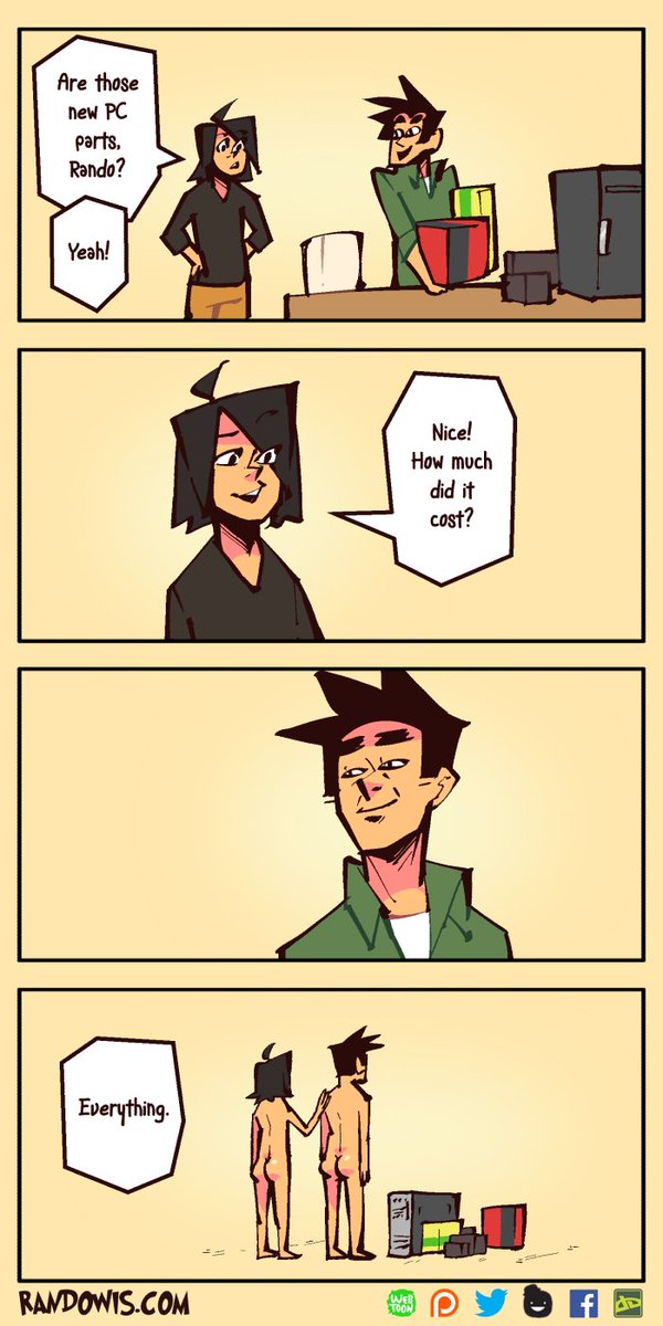 「For real though. 」RandoWisの漫画