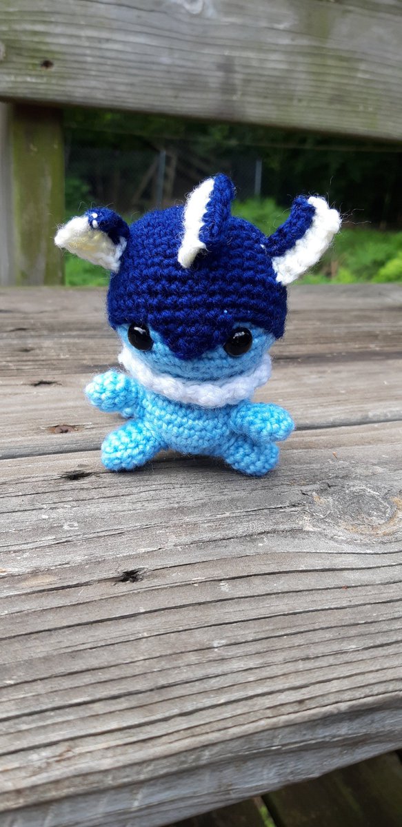 Vaporeon Plush Pattern