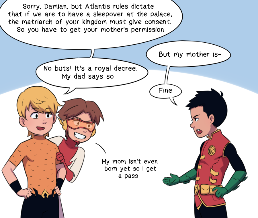 Young Justice Robin And Kid Flash Fanfiction