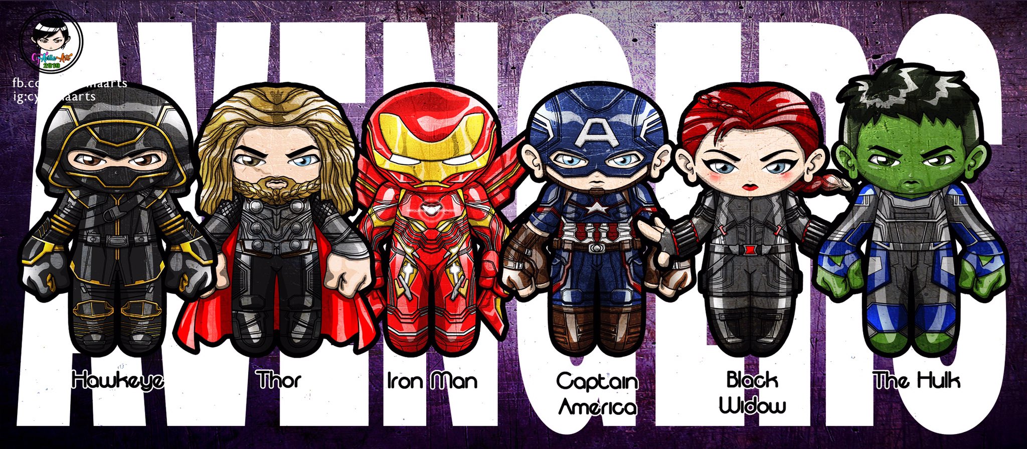 Avengers Chibi Hawkeye