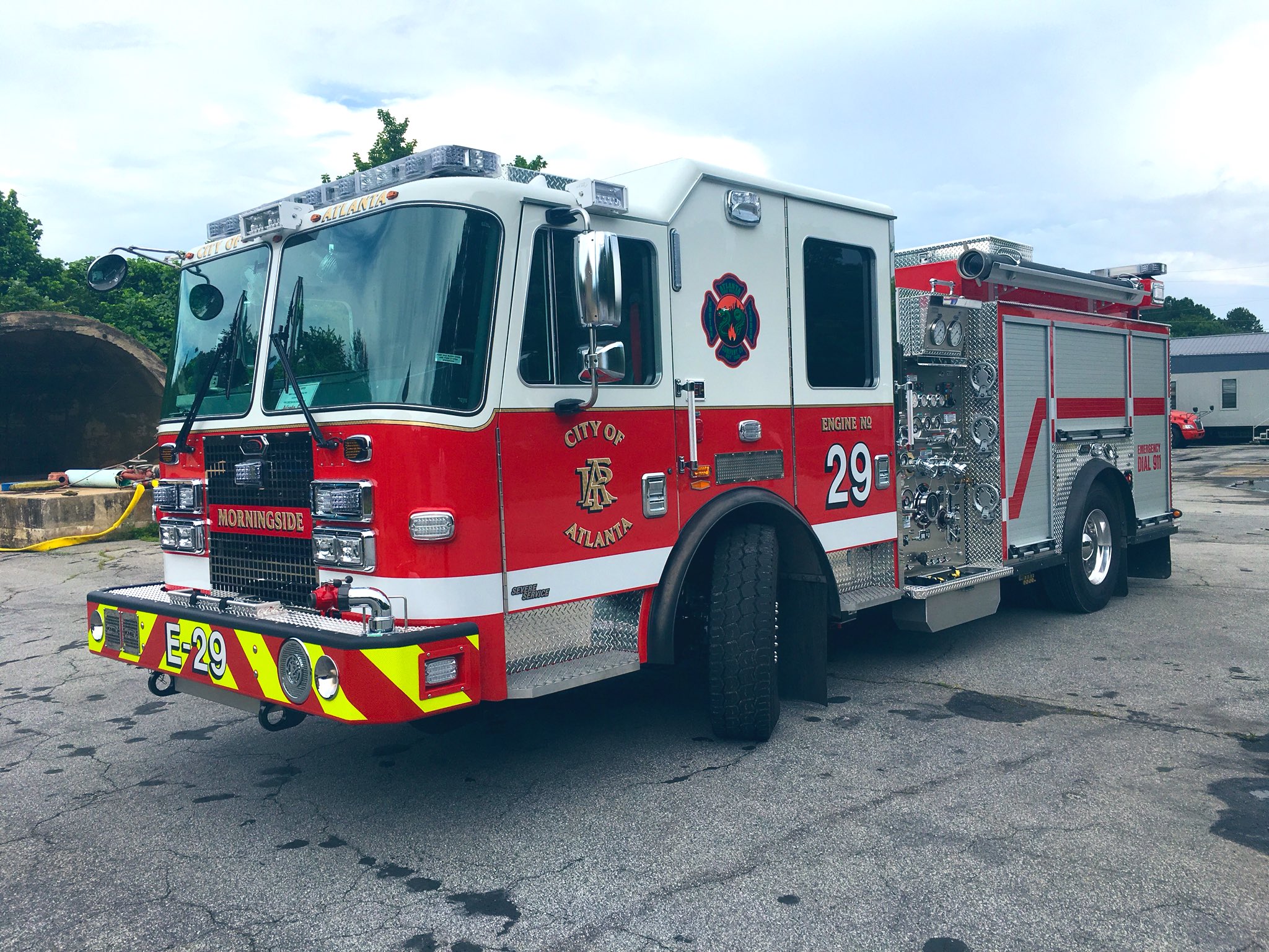Atlanta Fire Dept Truck 29 City Of Atlanta Fire Engine No 29 6648 By