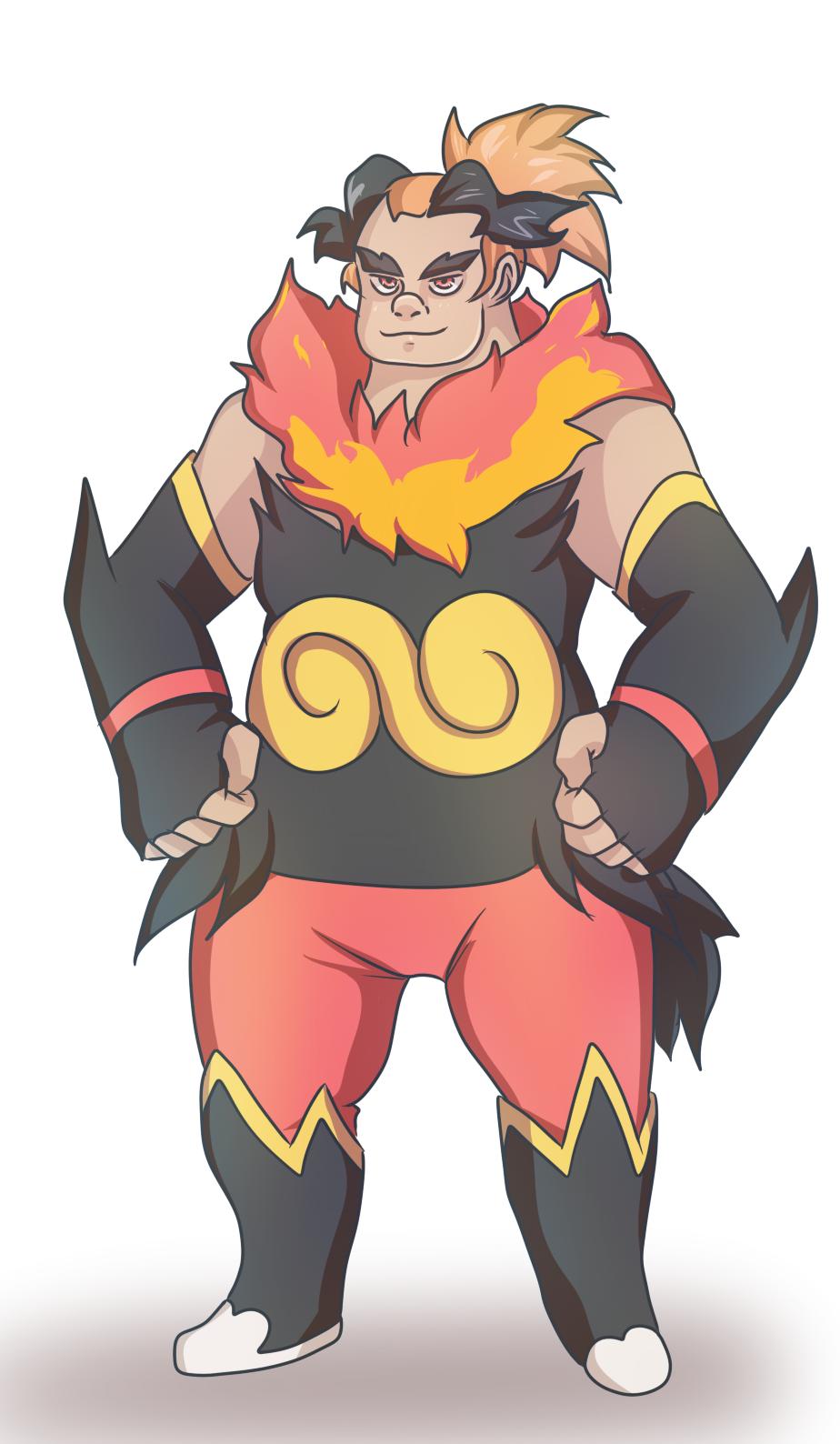 Emboar Gijinka