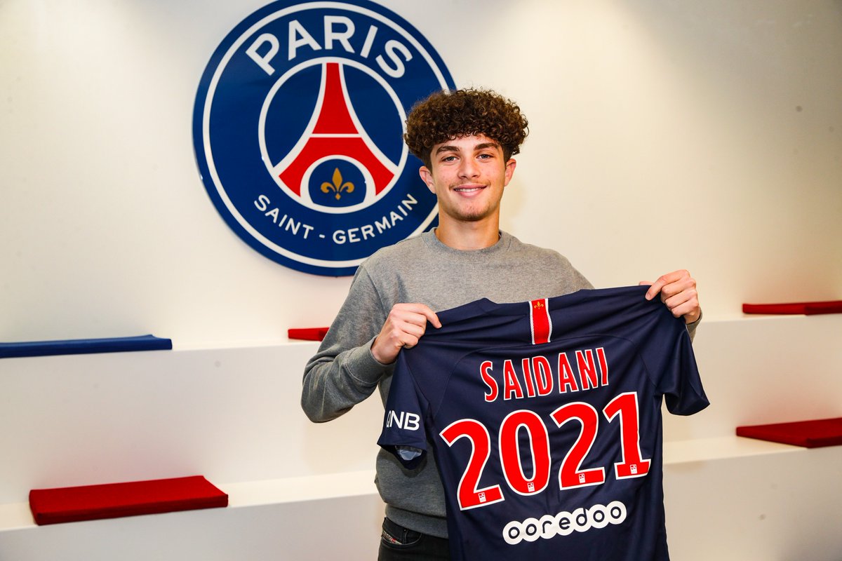 Mercato PSG : Saidani signe son premier contrat stagiaire (Officiel)