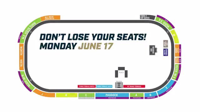 Indianapolis Motor Speedway Seating Chart