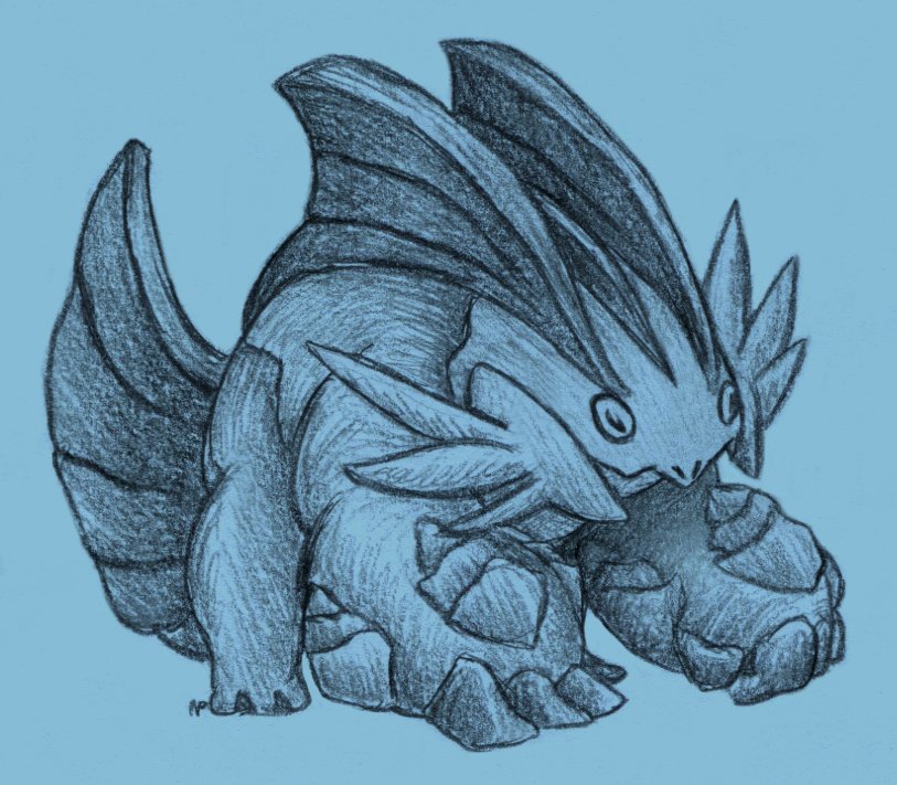 How To Draw Mega Swampert
