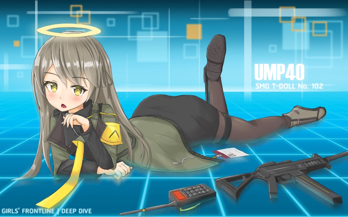 W'aize ワイセ🕵🏻‍♀️ (TOP Progging) on Twitter: "UMP40 #少女前線 #girlsfrontline #少女前线 #UMP40(少女前線 ...