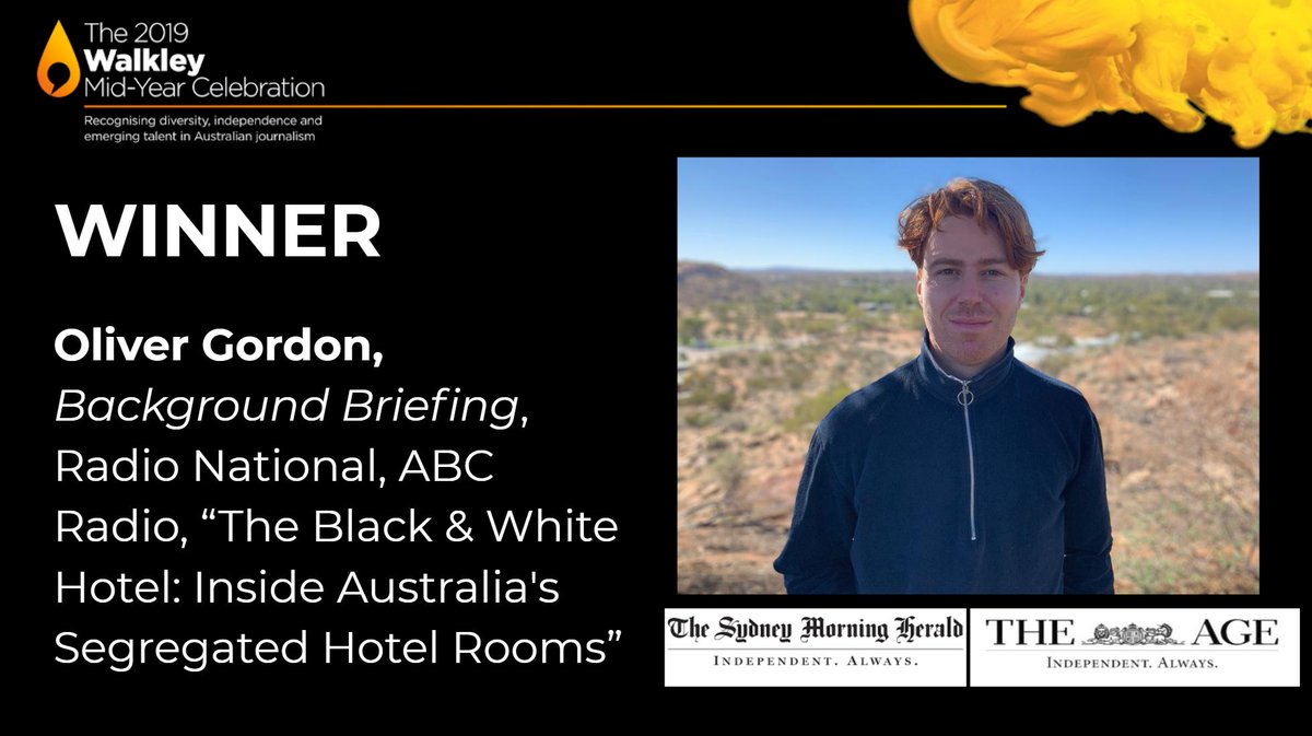 Journalism awards - General News and Current Affairs Topics - Media Spy