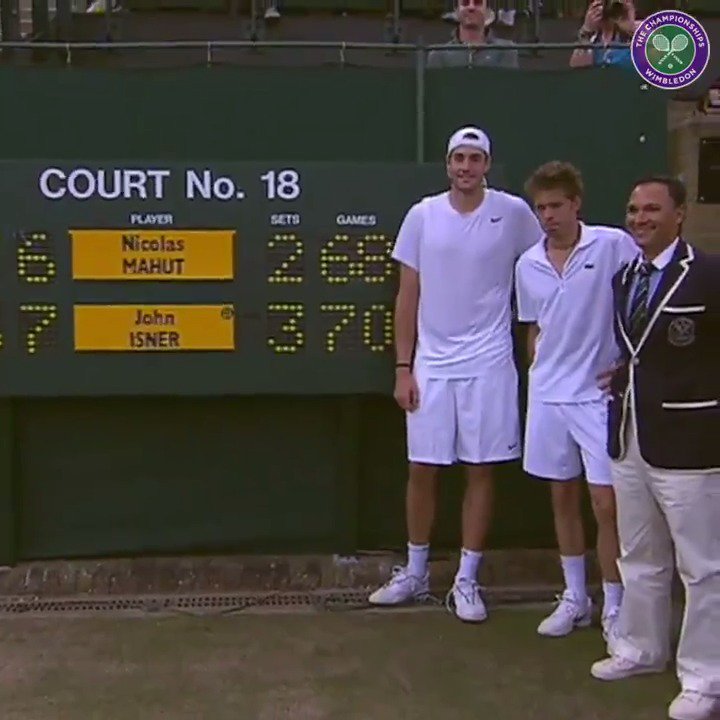 Wimbledon Marks 15 Years Since Isner-Mahut 11-Hour Marathon | DeepNewz ...