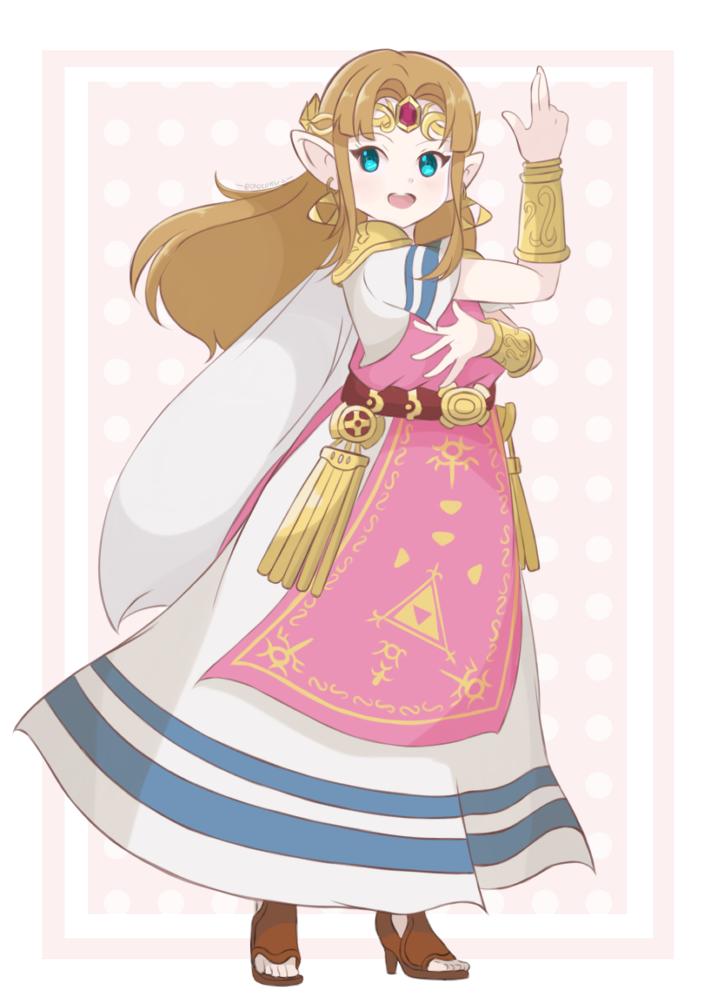Princess Zelda Skyward Sword Full Body