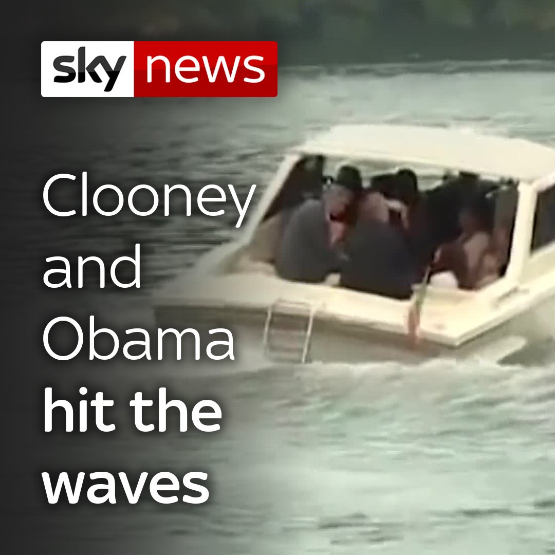 George Clooney And Obama