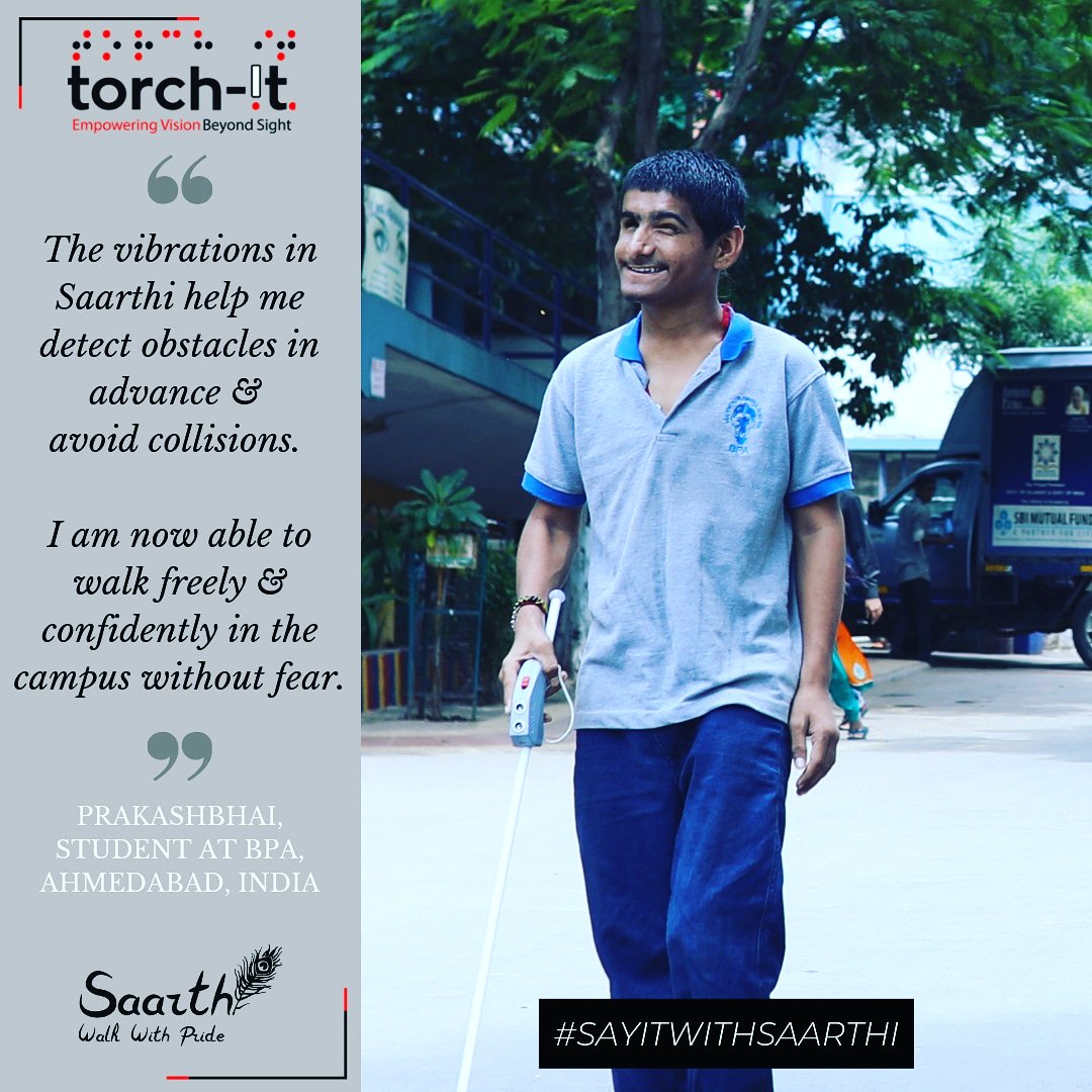 Torchit Pvt Ltd. on Twitter: "#Mobility & #freedom to walk without fear #empowers people with # ...