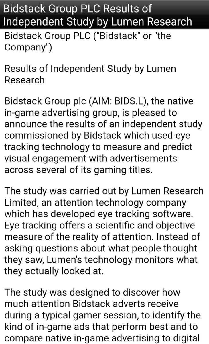 David Marshall on Twitter: "#BIDS $BIDS - Results of independent study prove @bidstack native in ...
