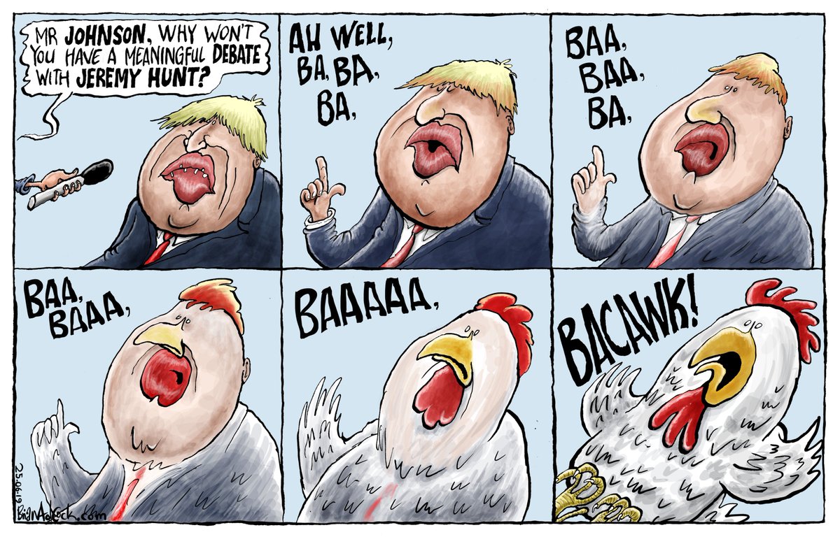 The Independent Cartoon - Chicken BoJo : r/ukpolitics