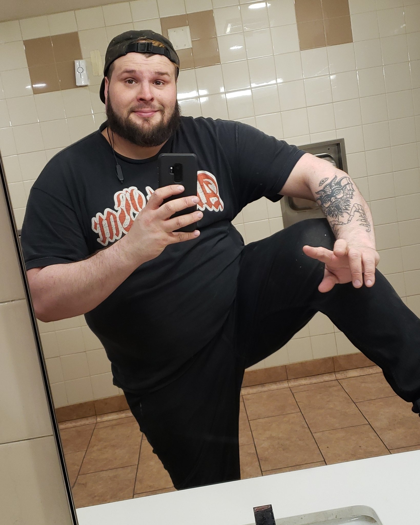 Fat Guy Selfie
