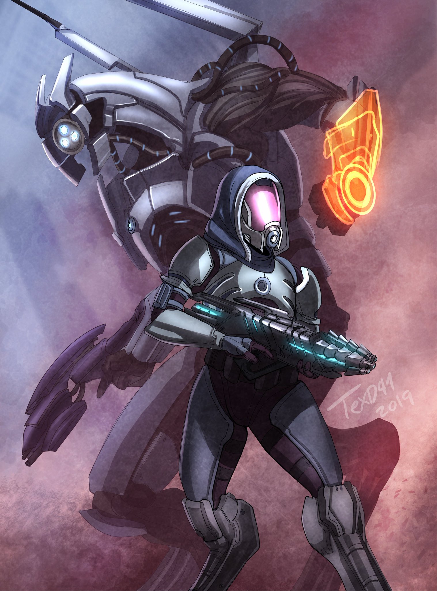 Mass Effect Legion Fan Art