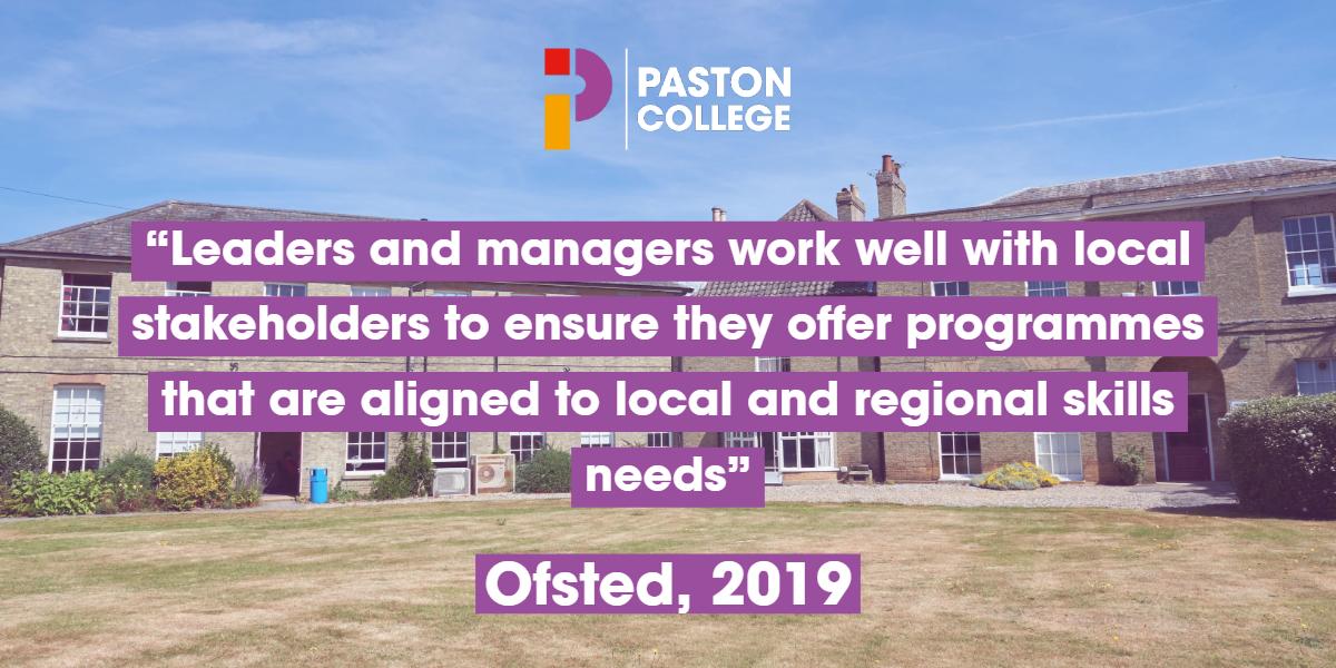 Paston College | An Inspirational Place to Study