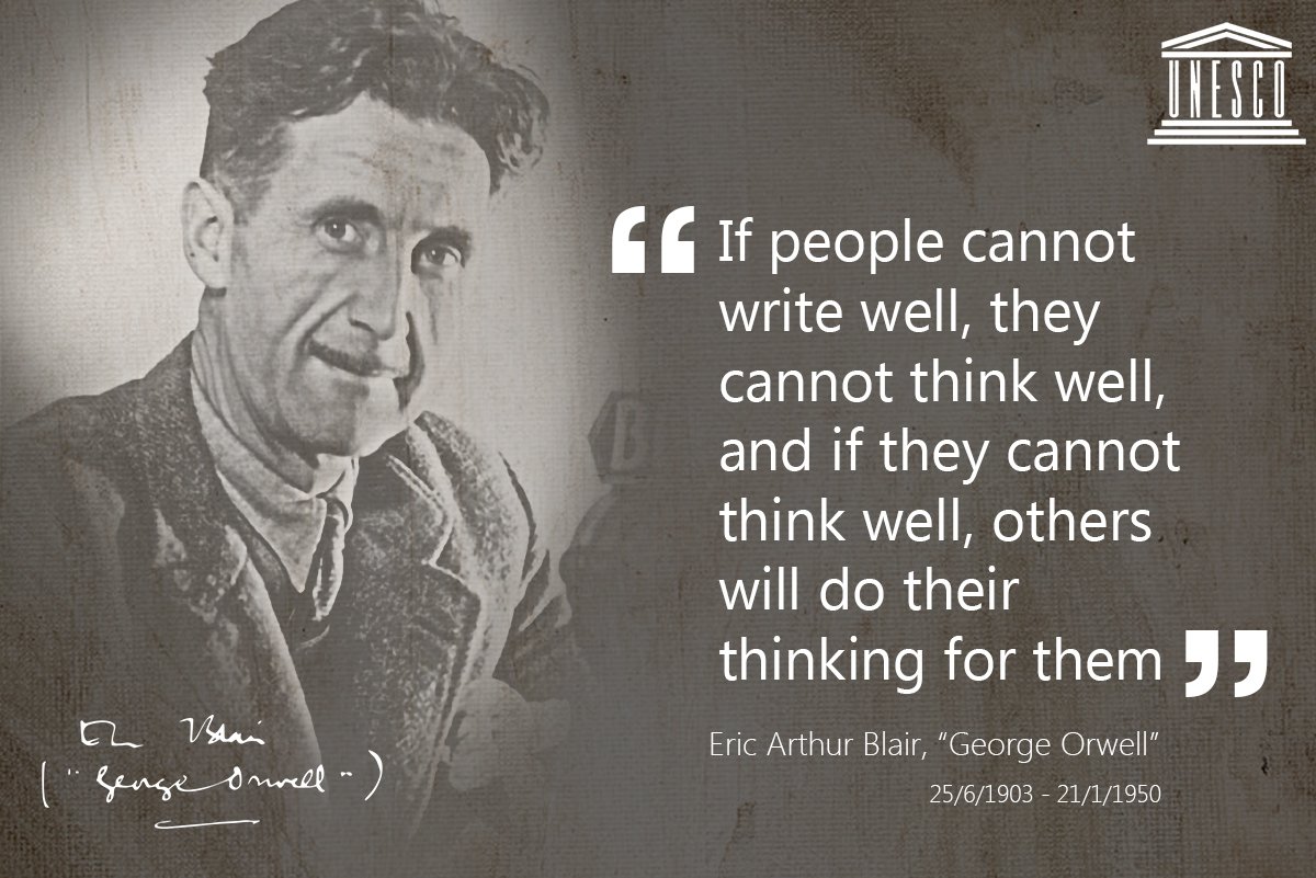 Homage: "WAR IS PEACE FREEDOM IS SLAVERY IGNORANCE IS STRENGTH" - 1984 H...