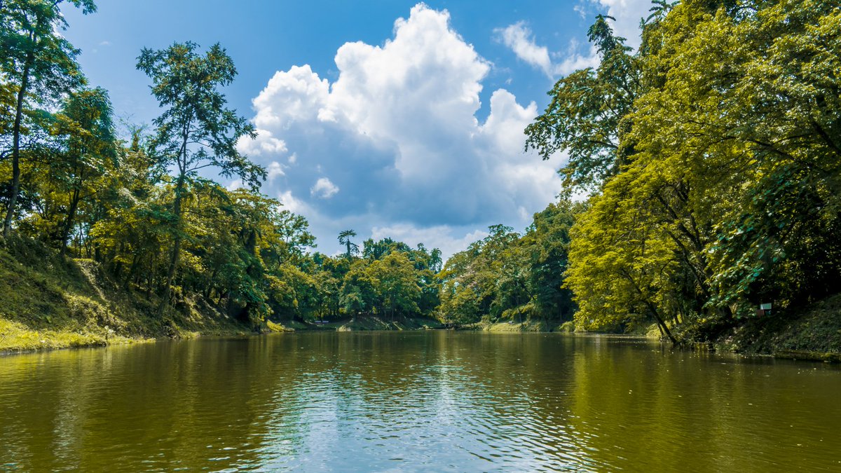 Sally lake in Roing Valley Arunachal Pradesh provides a serene and ...