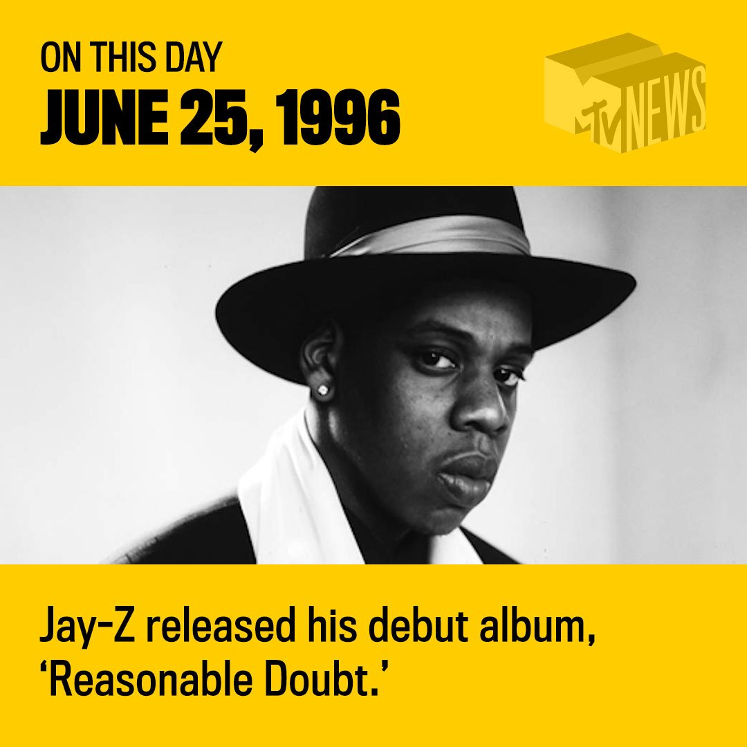 Today in 1996, jay-z dropped one of the greatest debut albums in hi ...