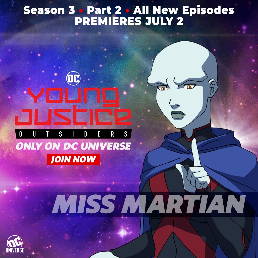 Miss Martian Young Justice True Form