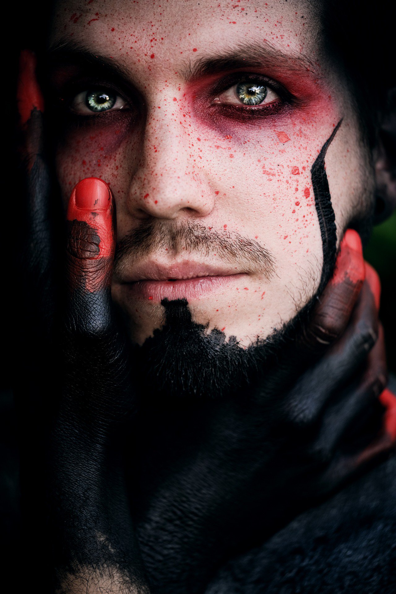 Male Devil Makeup